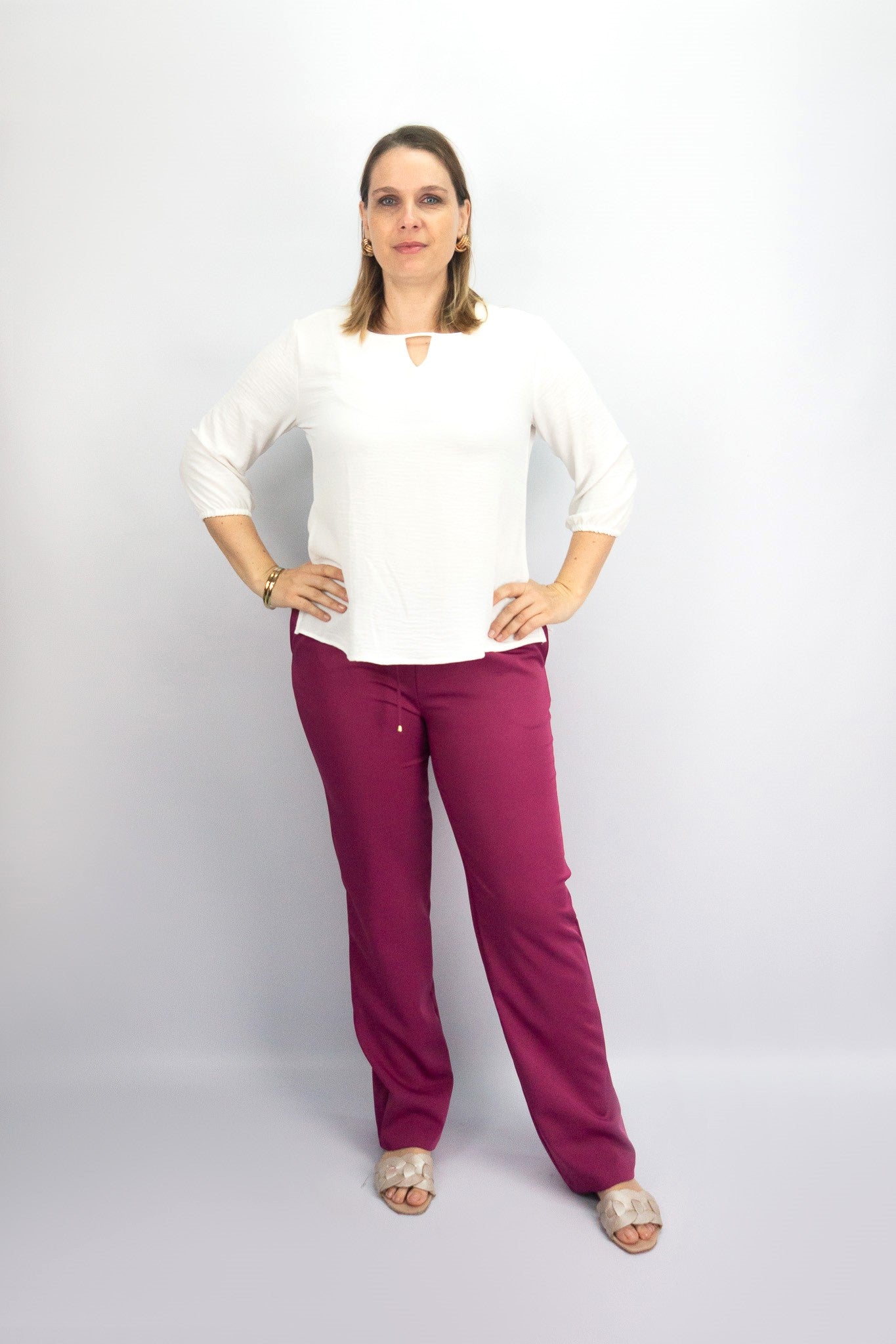 Pantalón pretina con elástico – Plica